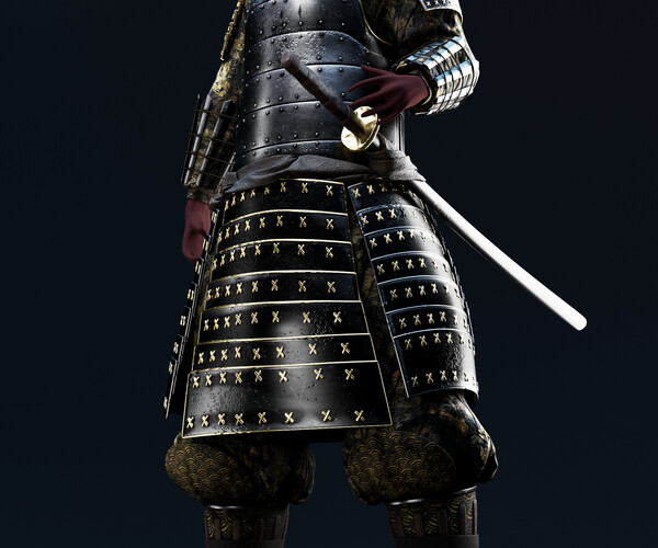 ArtStation - Samurai Cloth | Game Assets
