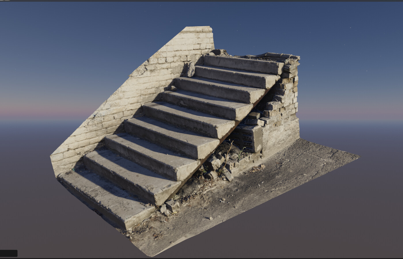 ArtStation - Stone stairs RAW SCAN | Resources