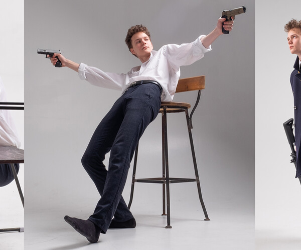 ArtStation - Armed Male Character Reference Pictures | Resources