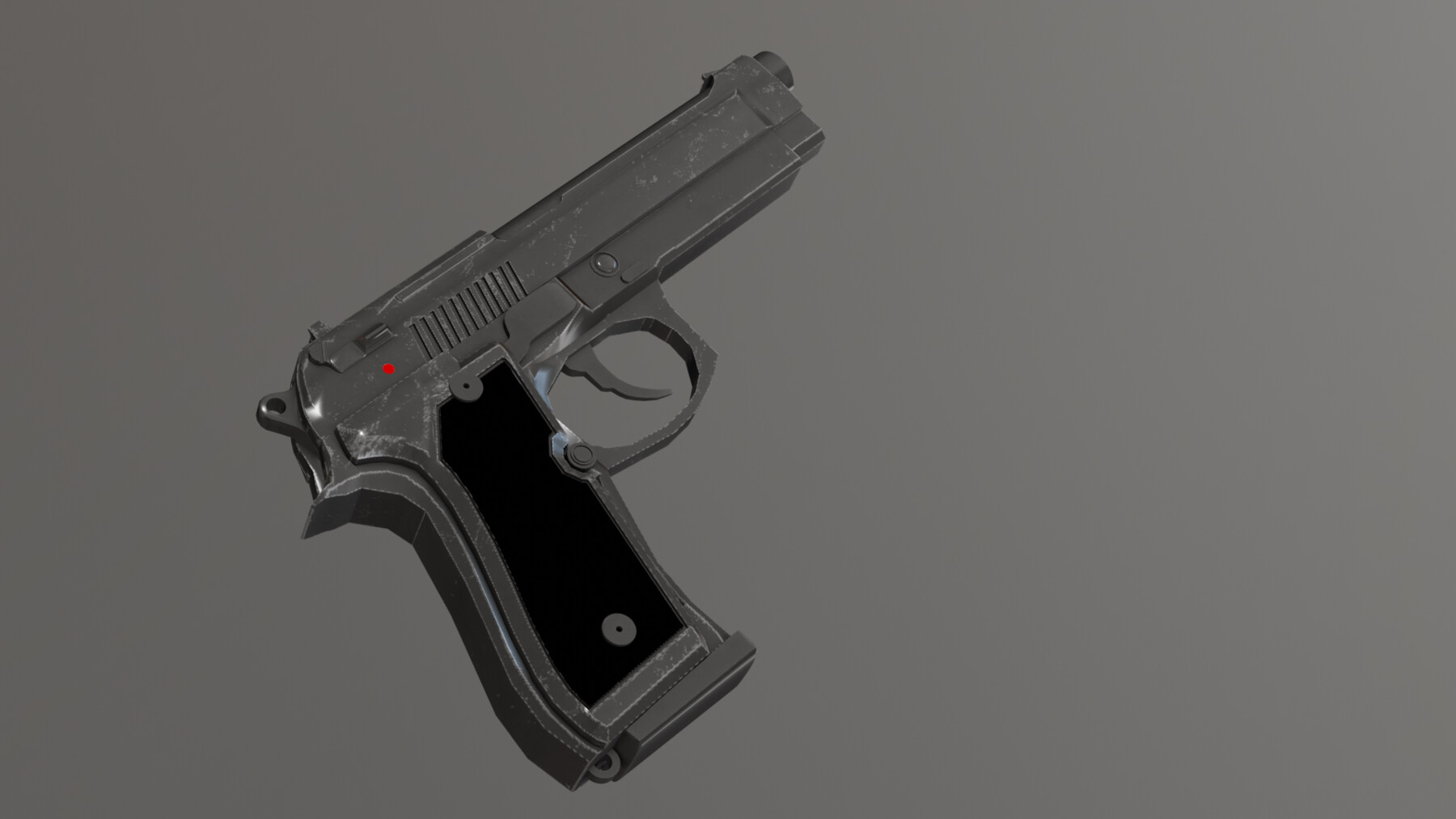 ArtStation - OLD PISTOL GAME READY LOW POLY | Game Assets