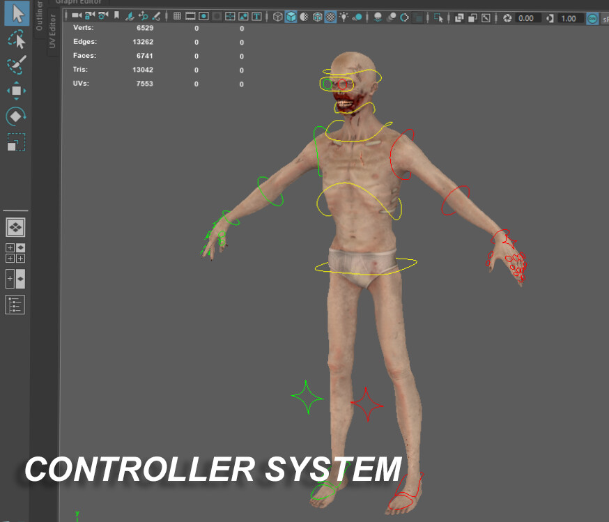 ArtStation - Game-Ready Character Zombie | Game Assets