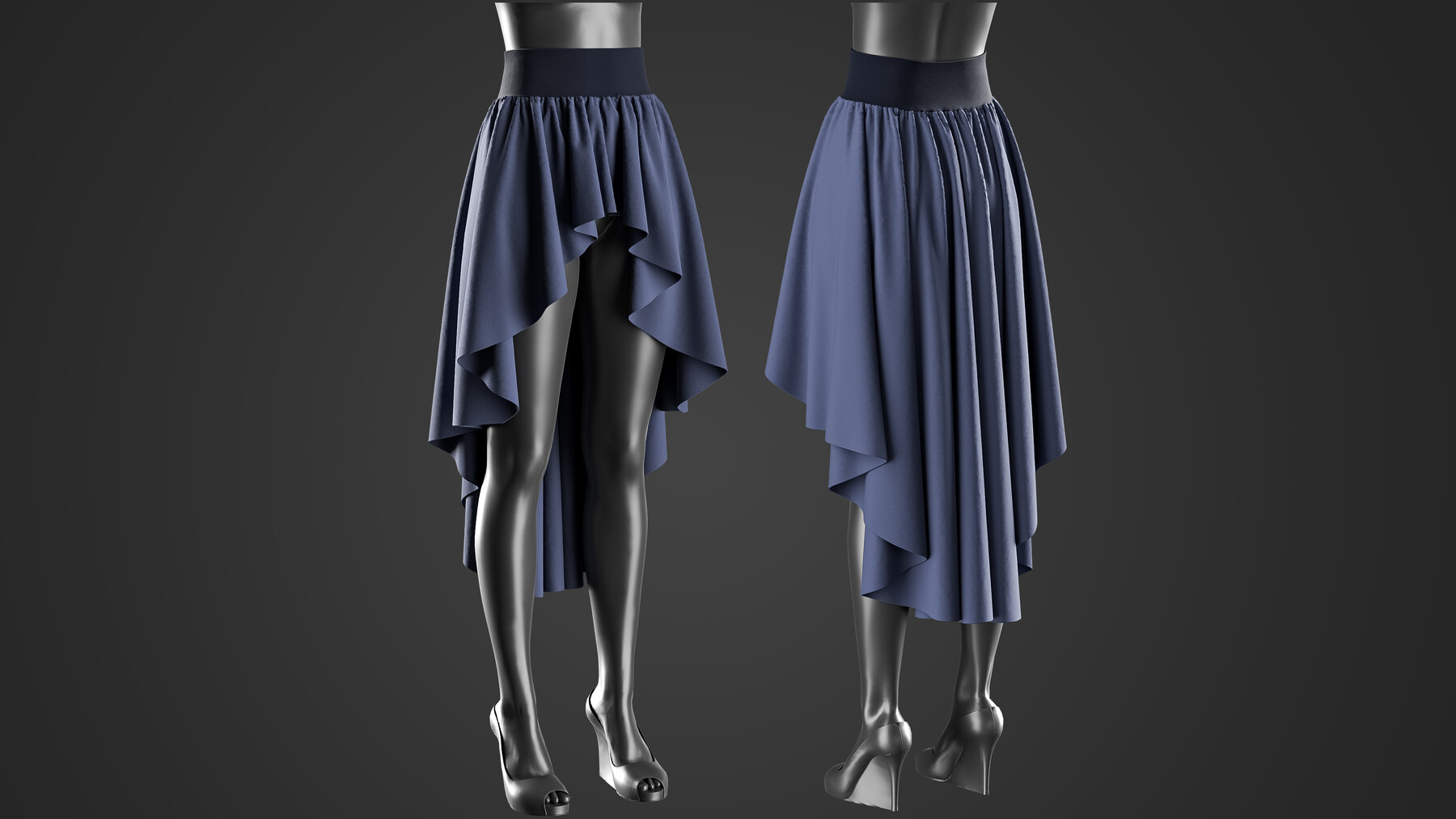 ArtStation - 5 Steampunk Skirt + Clo3D/Marvelous + Video Tutorial ...