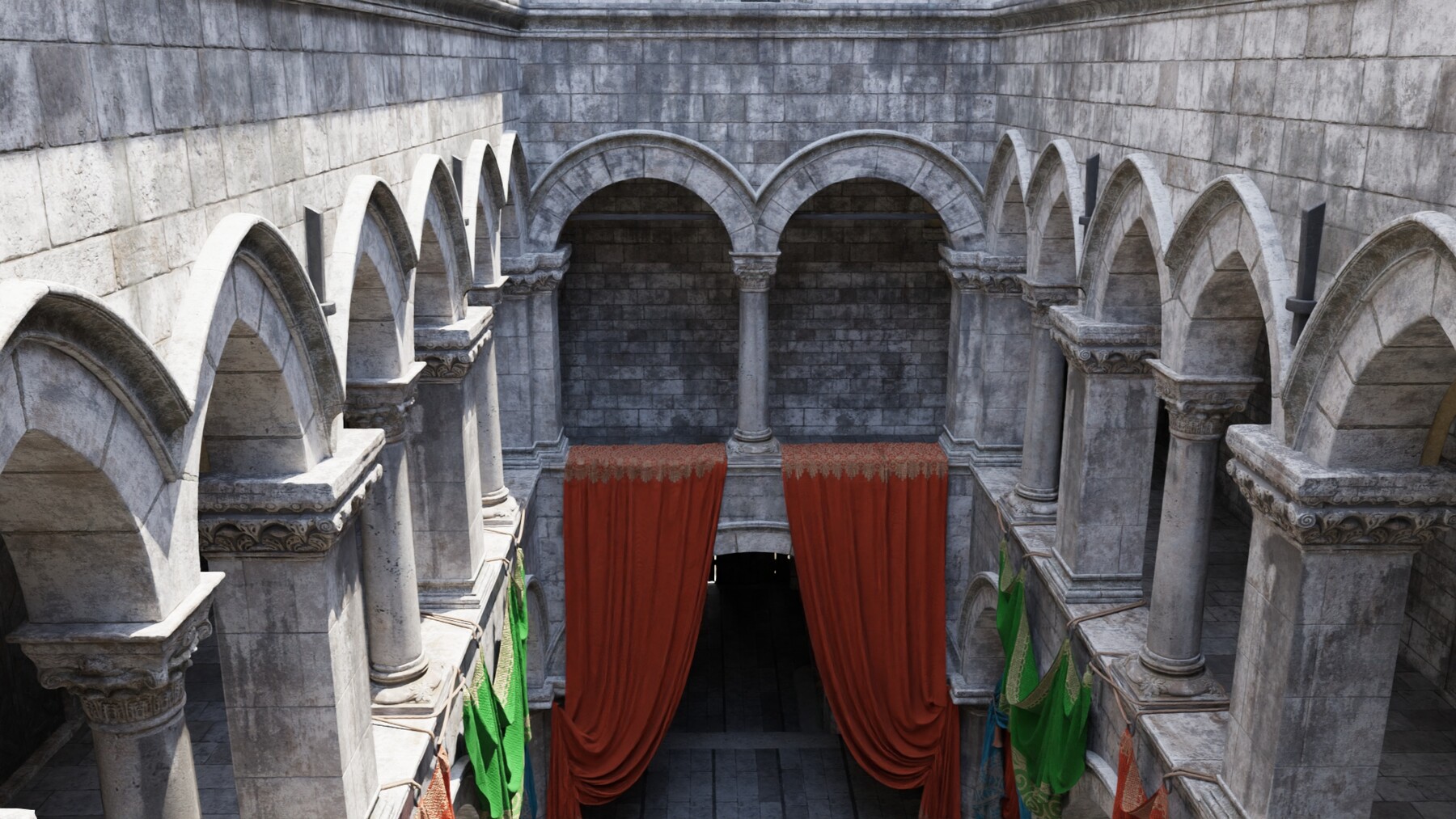 ArtStation - Sponza Atrium 2.0 | Resources