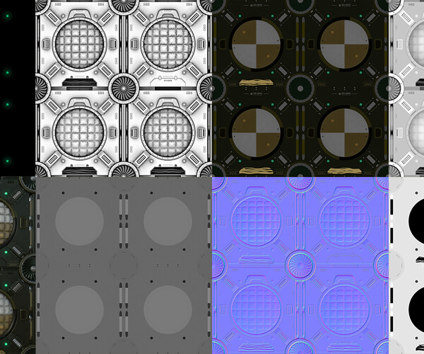 ArtStation - Sci-Fi Padded Wall Tutorial | Tutorials