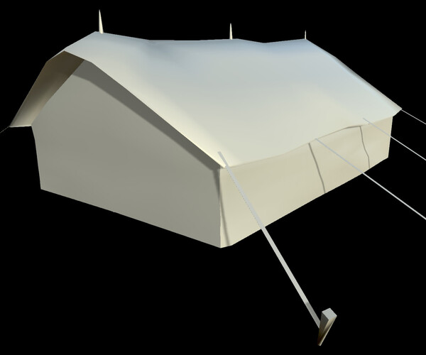 ArtStation - Military Tent - 2 | Game Assets