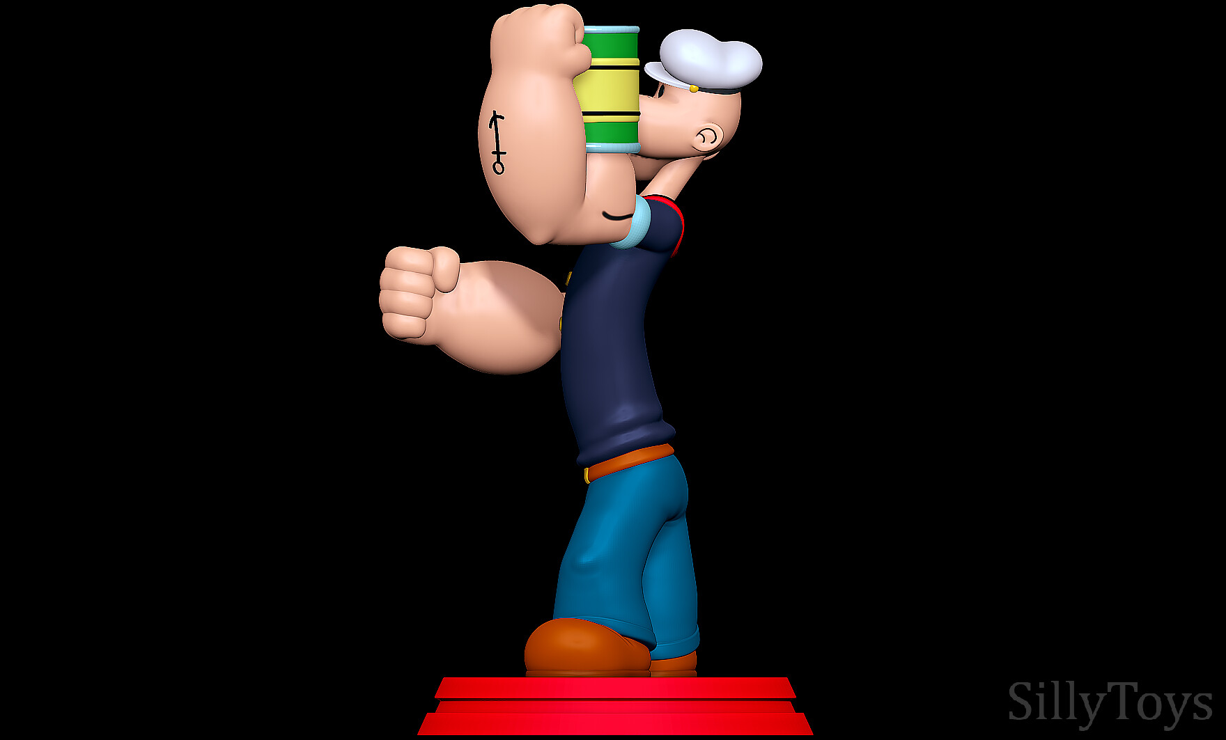 ArtStation - Popeye 3D print model | Resources