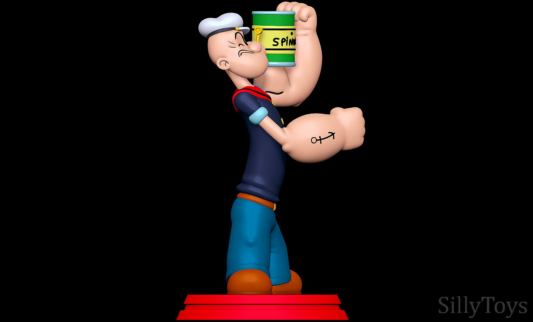 ArtStation - Popeye 3D print model | Resources