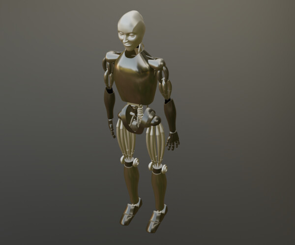 ArtStation - ROBOT GAME READY 3D MODEL | Game Assets