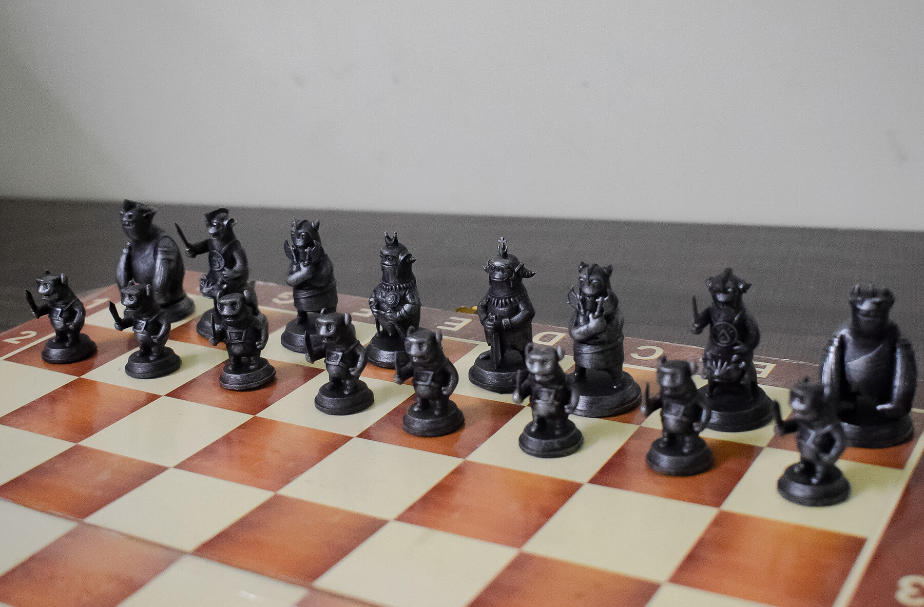 ArtStation - 3D chess set STL for 3Dprint | Resources