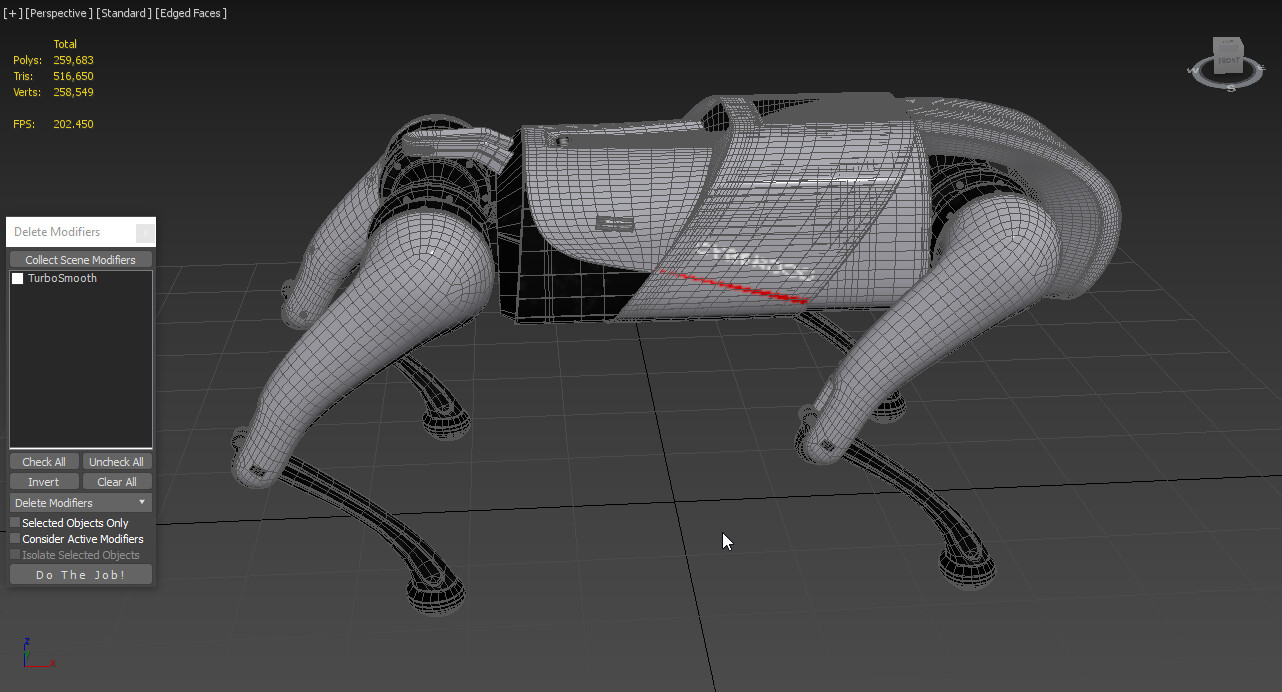 ArtStation - Xiaomi CyberDog 3D Model | Resources