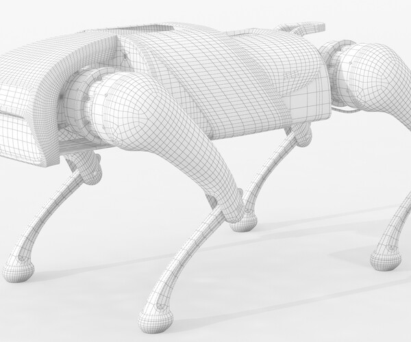 ArtStation - Xiaomi CyberDog 3D Model | Resources