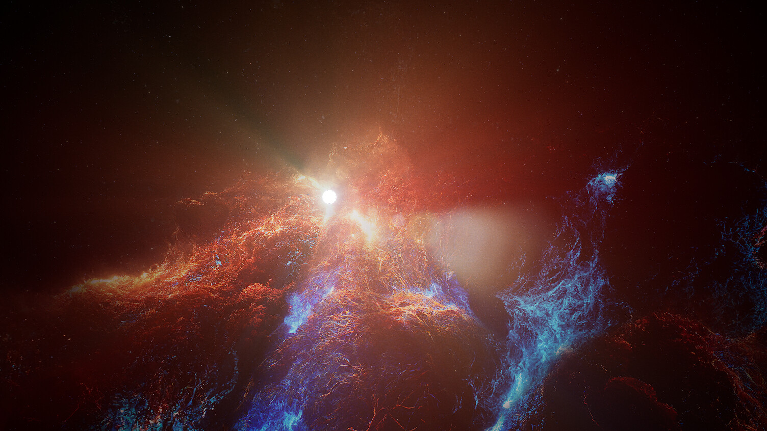 Artstation Animated Nebula Skyboxes Volume 1 Unreal Engine Project