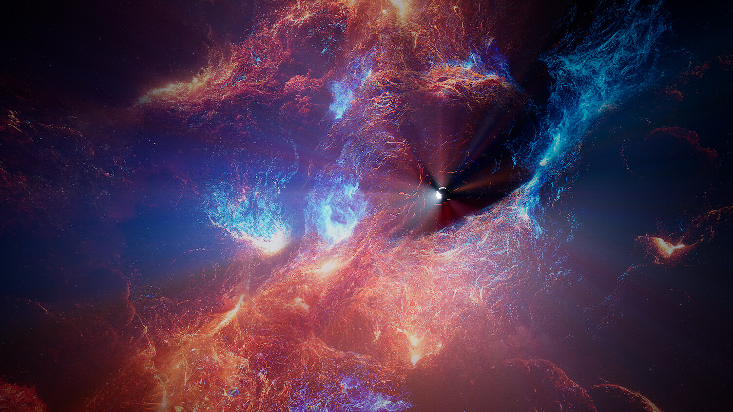 Artstation Animated Nebula Skyboxes Volume 1 Unreal Engine Project