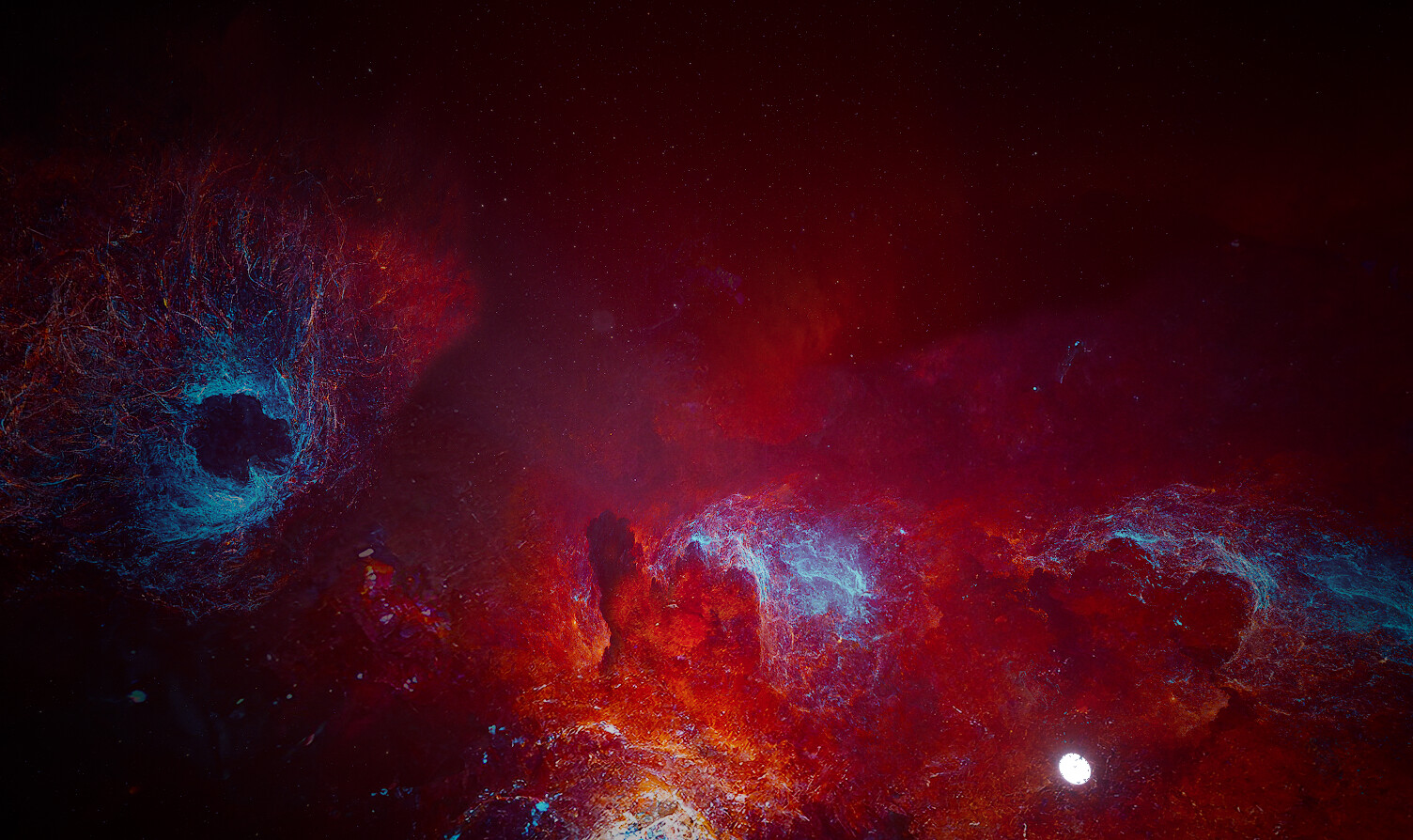 Artstation Animated Nebula Skyboxes Volume 1 Unreal Engine Project
