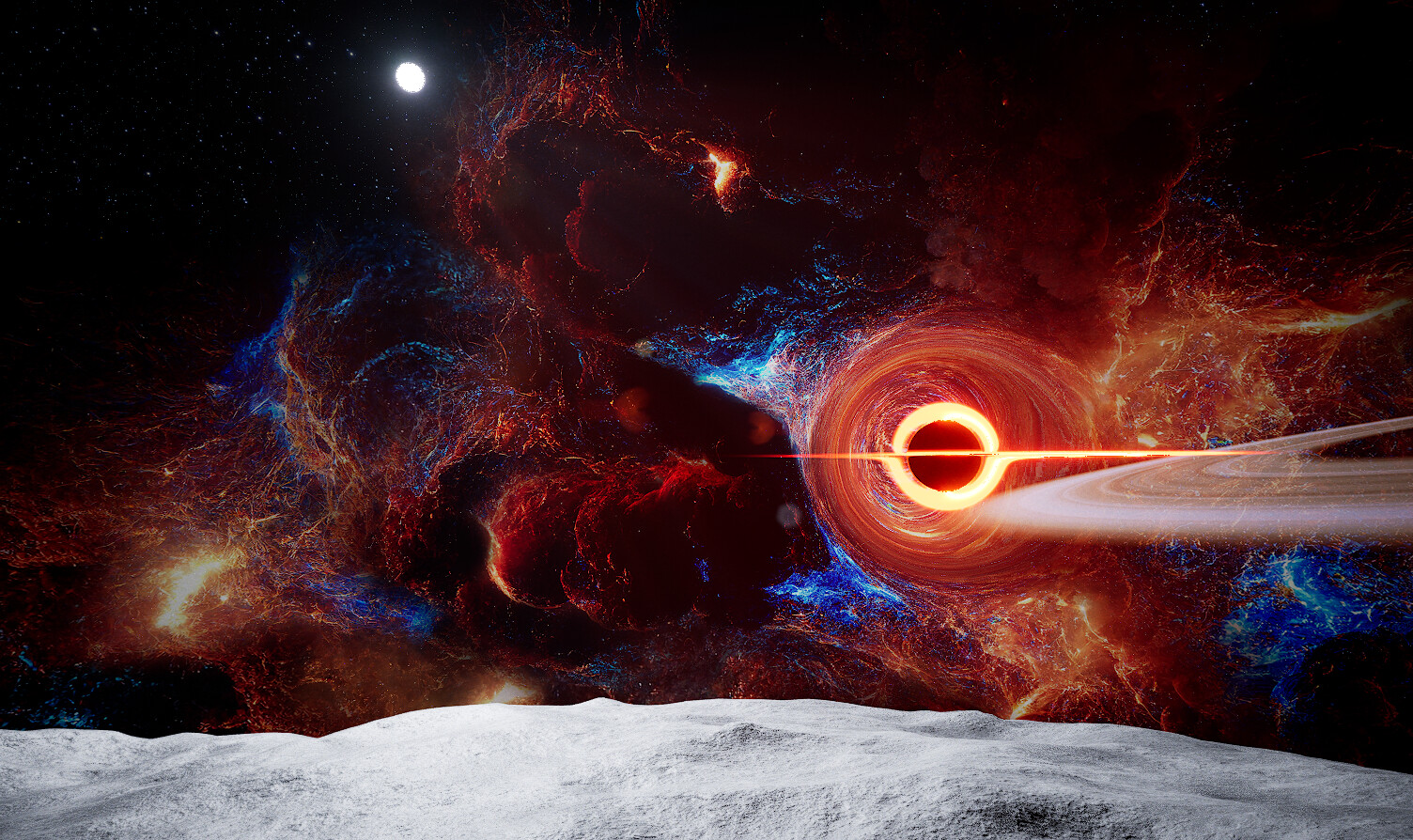 Artstation Animated Nebula Skyboxes Volume 1 Unreal Engine Project