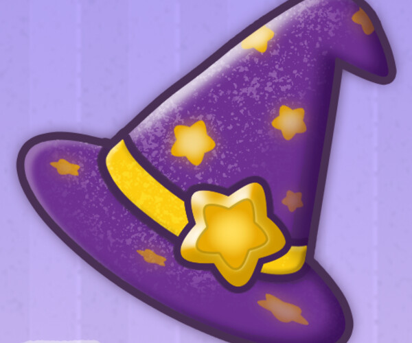 ArtStation - Cute Witch Tokens Sprite/Sticker Pack 🧙‍♀️ | Artworks