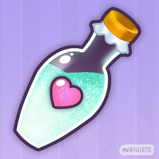 ArtStation - Cute Witch Tokens Sprite/Sticker Pack 🧙‍♀️ | Artworks