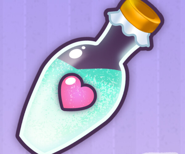 ArtStation - Cute Witch Tokens Sprite/Sticker Pack 🧙‍♀️ | Artworks