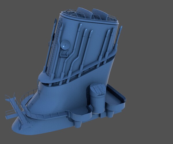 ArtStation - YAMATO Funnel - 1/100 scale - 3D PRINTING | Resources