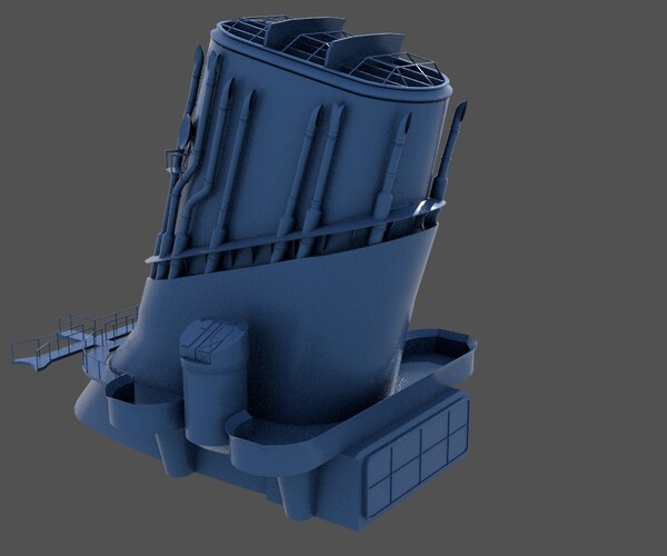 ArtStation - YAMATO Funnel - 1/100 scale - 3D PRINTING | Resources