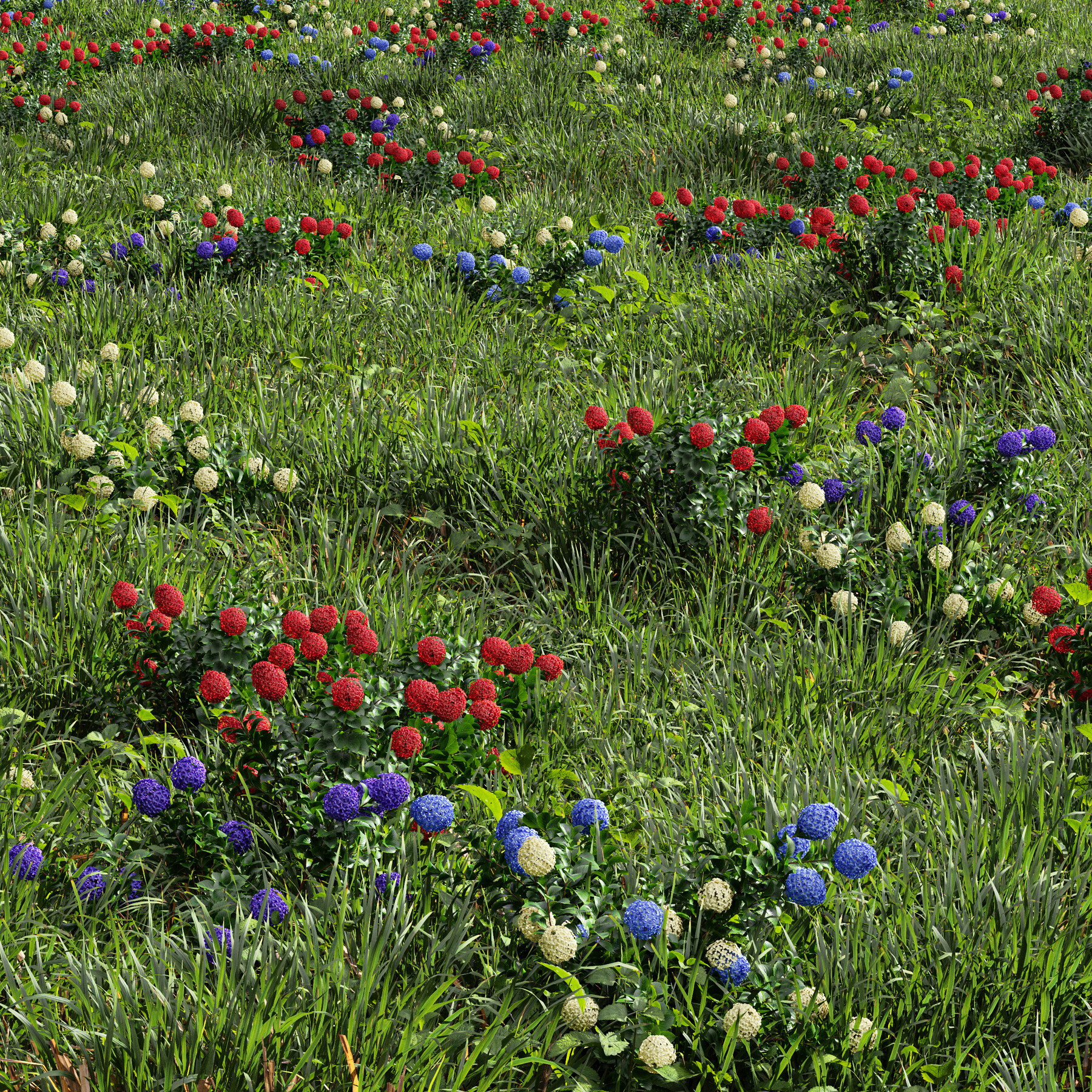 ArtStation - Meadow Lawn Grassland Set 017 | Resources