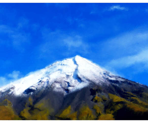 ArtStation - Taranaki Mount | Artworks
