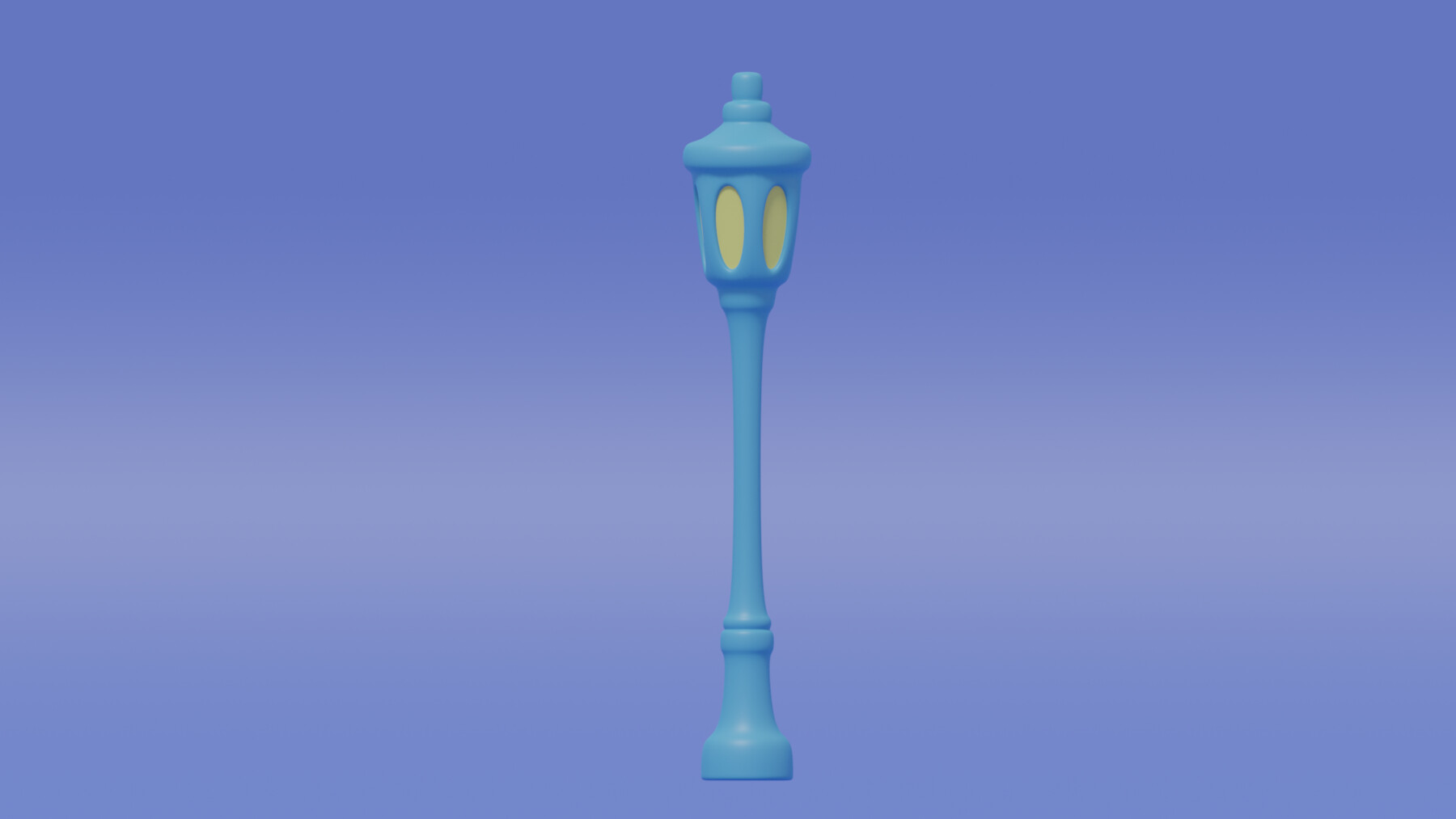 ArtStation - Cartoon Cute Street Light 3d model | Resources