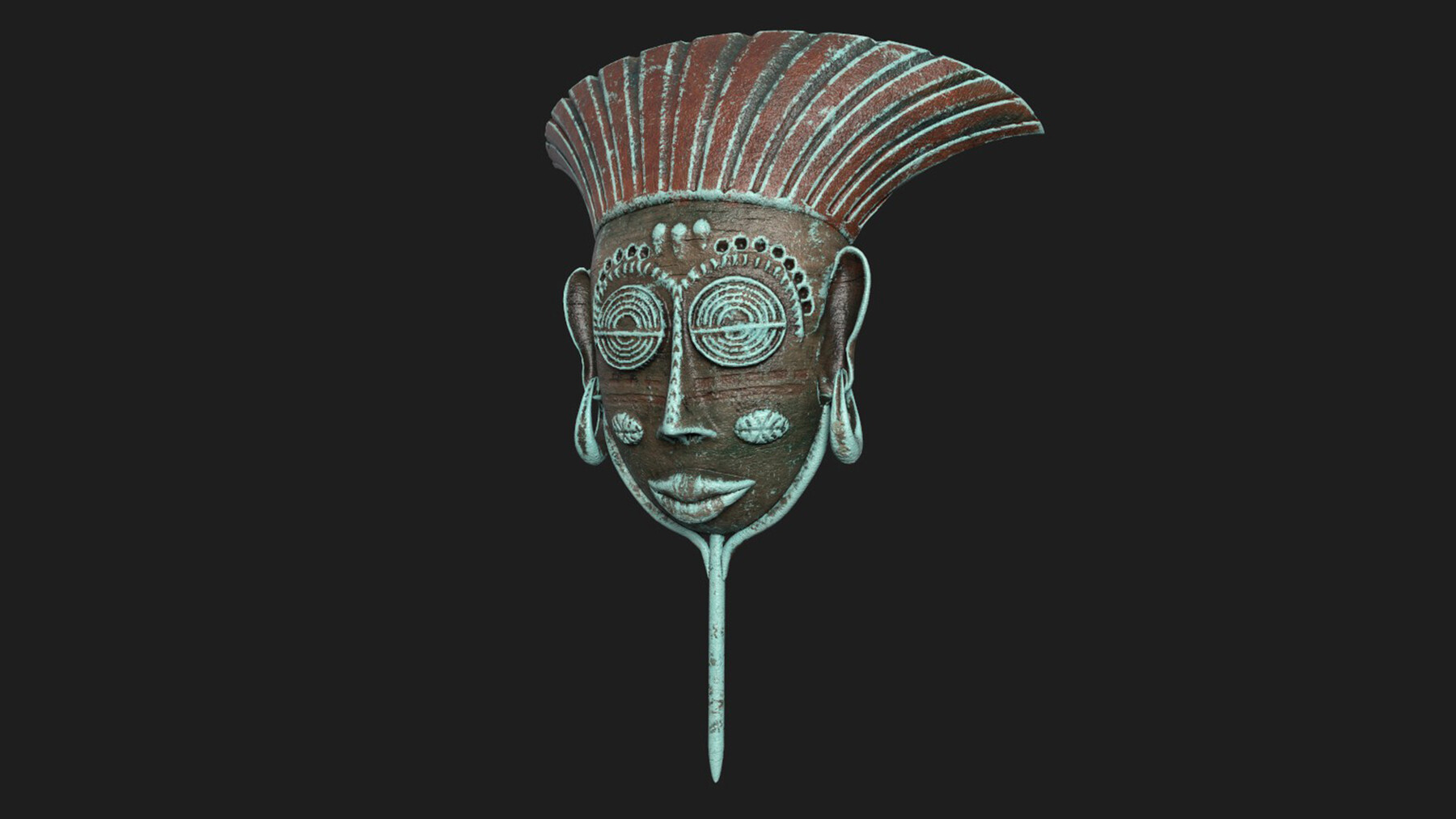 ArtStation - 5 African Masks (Highpoly and Lowpoly) Vol. 01 | Game Assets