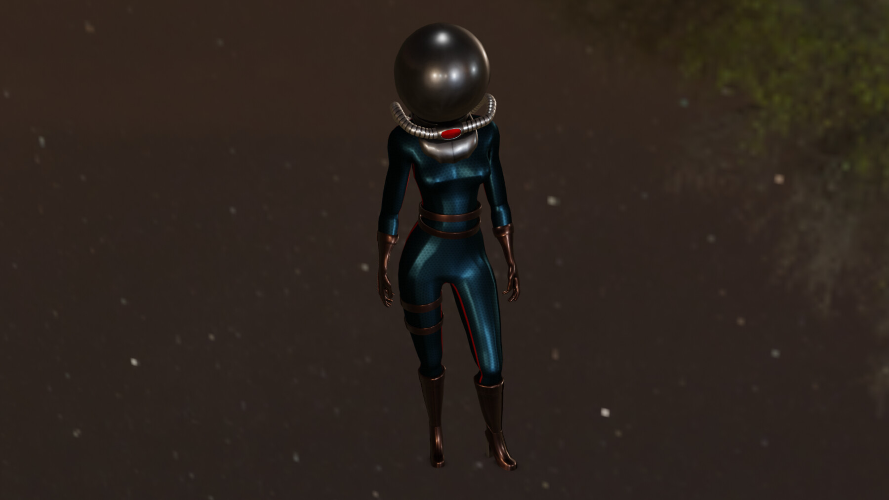 ArtStation - SCI FI GIRL ASTRONAUT GAME READY | Game Assets