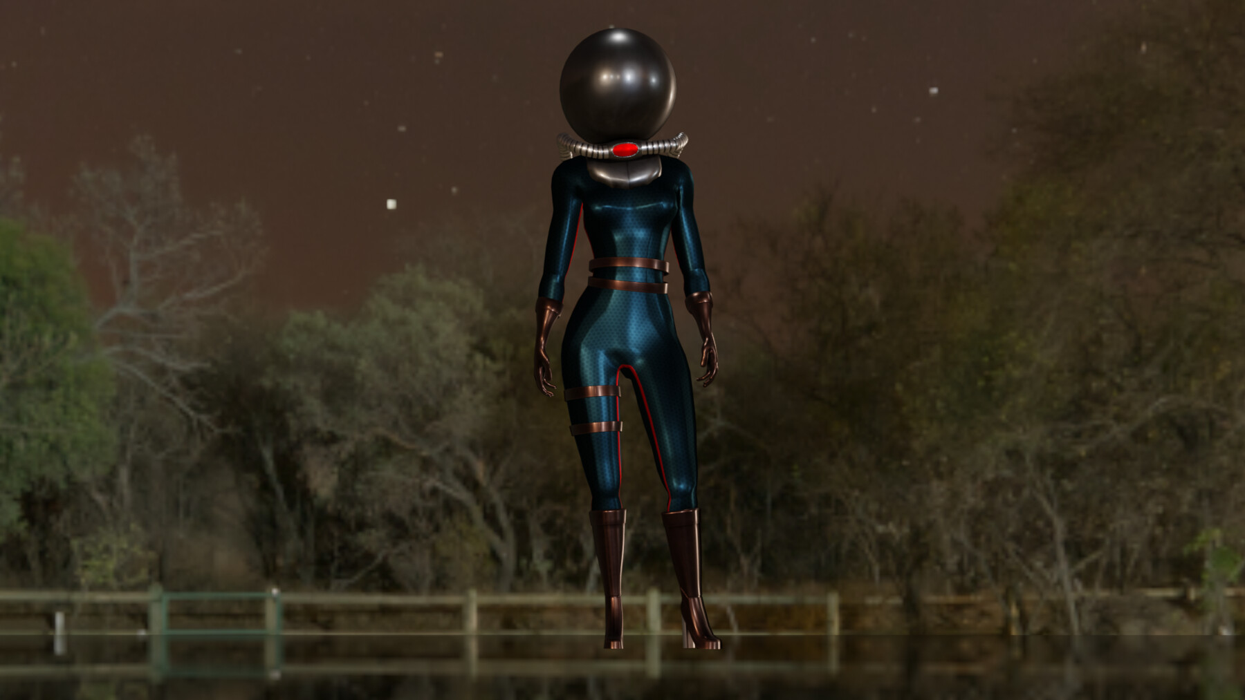 ArtStation - SCI FI GIRL ASTRONAUT GAME READY | Game Assets