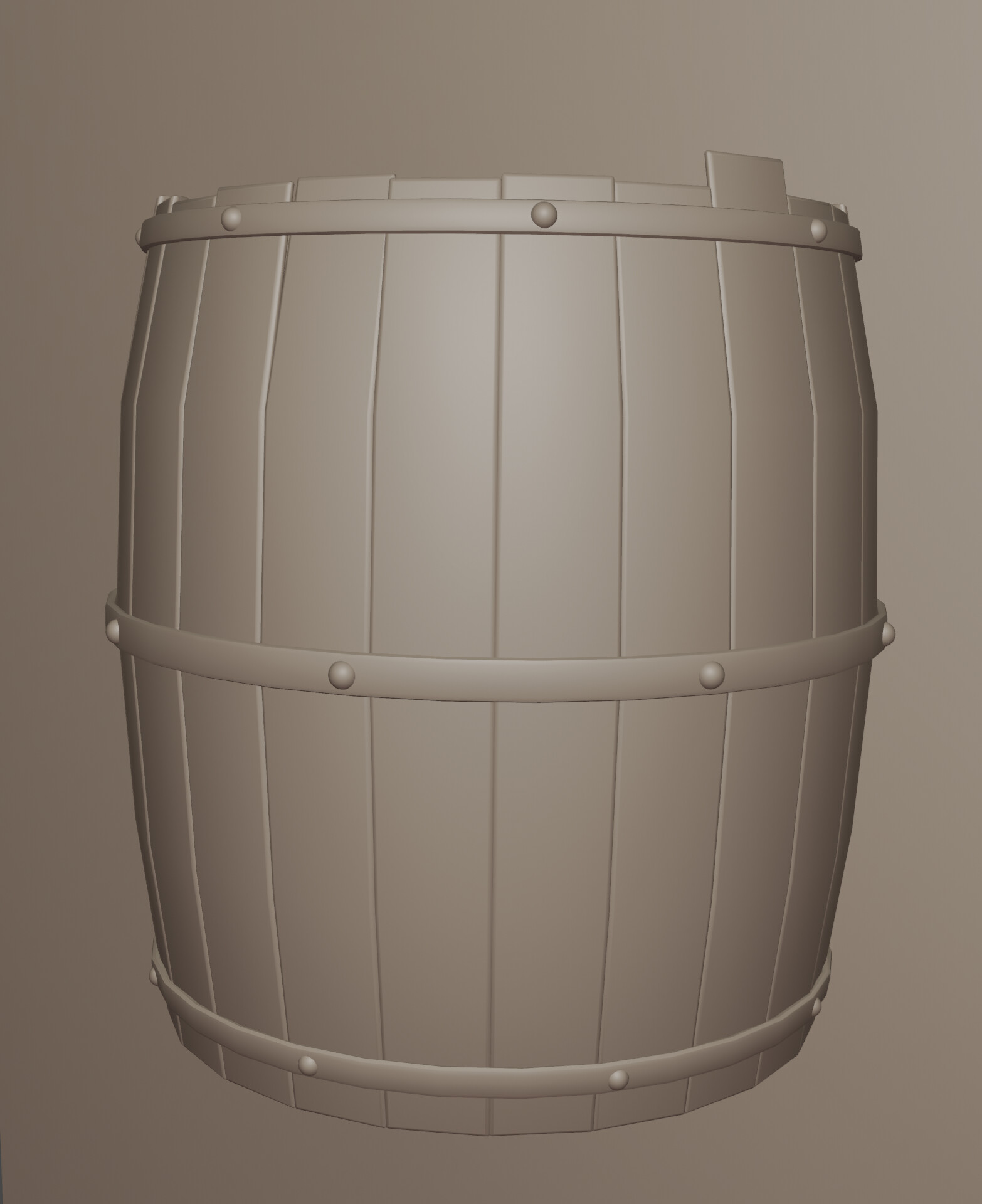 ArtStation - old whiskey barrel asset | Game Assets