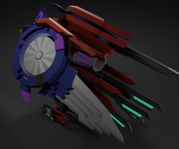 ArtStation - Eagle Robot | Game Assets