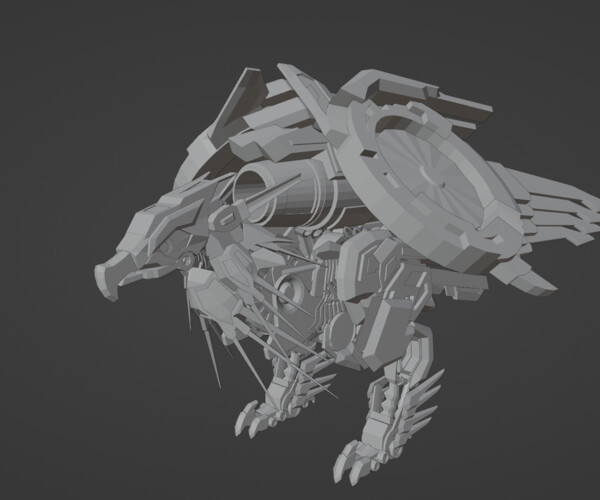 ArtStation - Eagle Robot | Game Assets