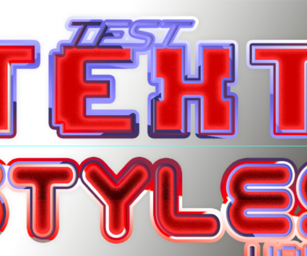 ArtStation - 50 Y2K Layer Styles for Photoshop | Artworks