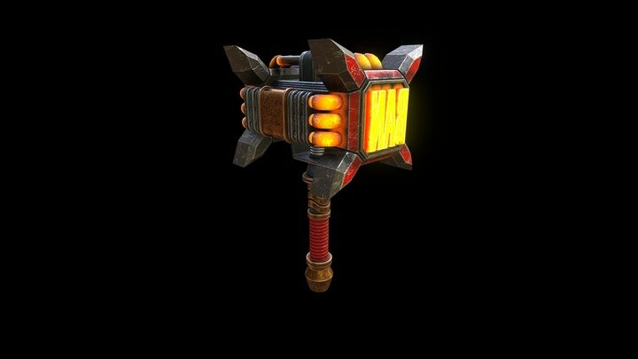 ArtStation - The ultimate BAN hammer | Game Assets