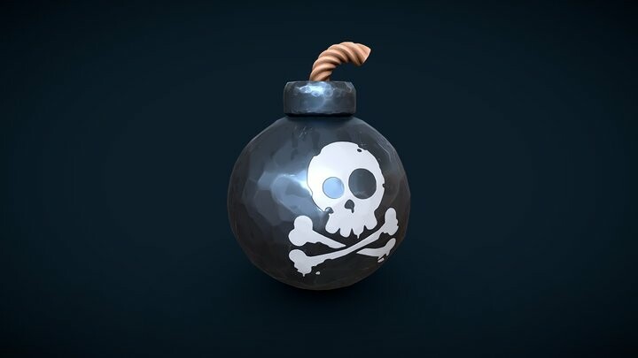 ArtStation - Stylized Bomb | Game Assets