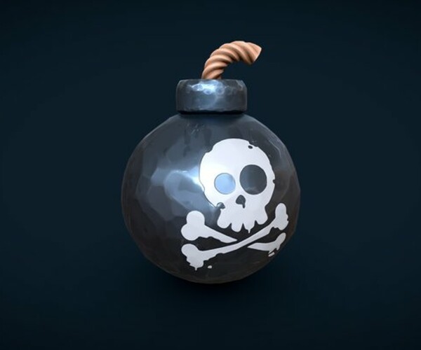 ArtStation - Stylized Bomb | Game Assets