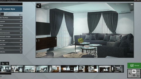 ArtStation - Condo 01 Design Villa Doctors in Bludan Area | Resources