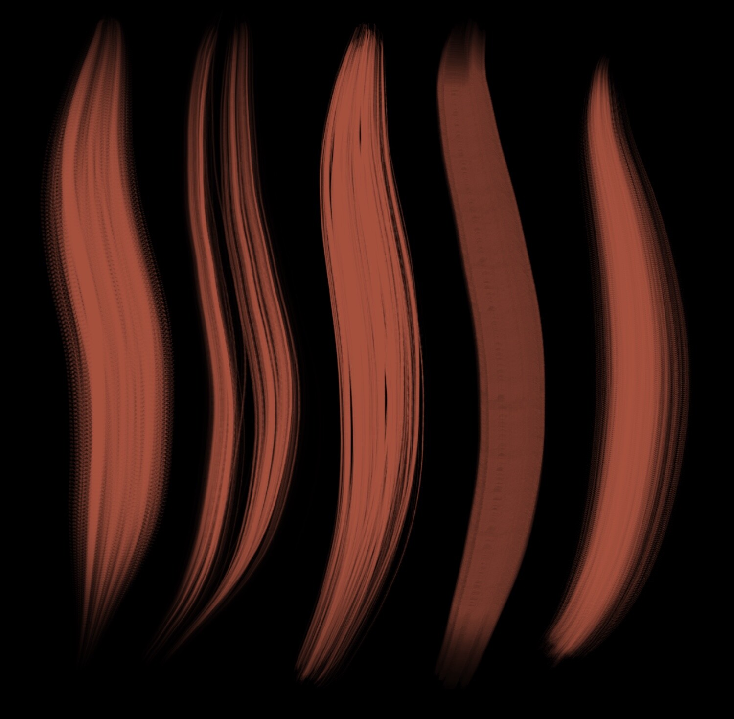 ArtStation - Procreate Hair brush set | Brushes