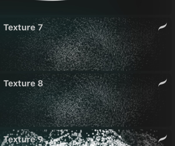 ArtStation - PROCREATE Texture Brushes VOL.1 | Brushes