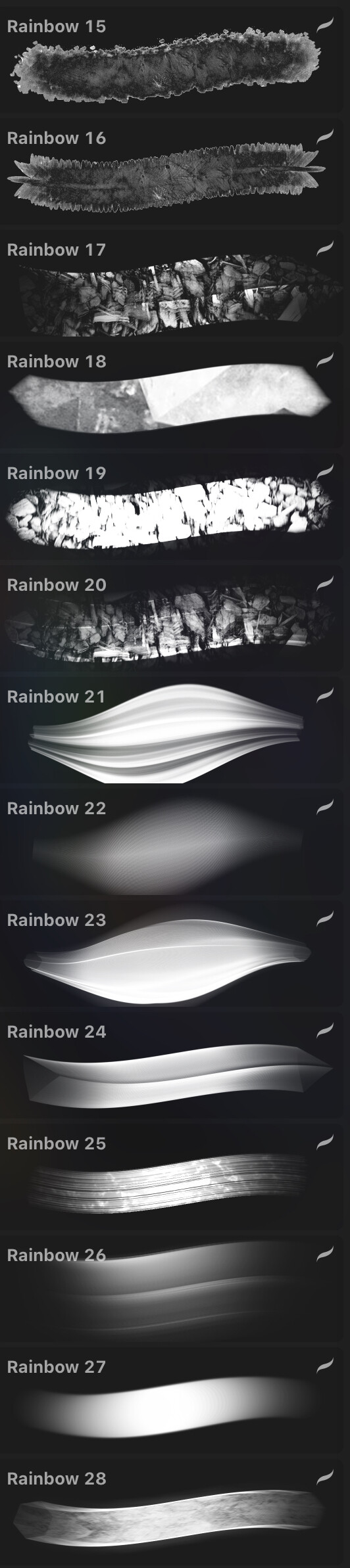 ArtStation - Procreate Color Changing Brushes | Brushes