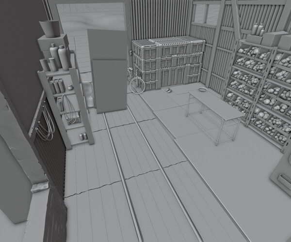 ArtStation - Blender anime style evangelion background / environment ...