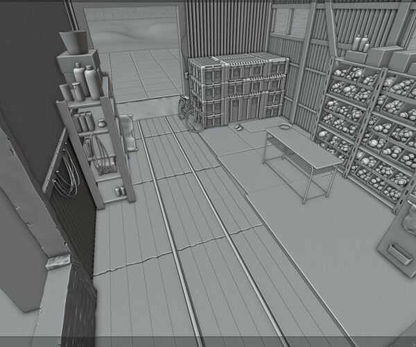 ArtStation - Blender anime style evangelion background / environment ...