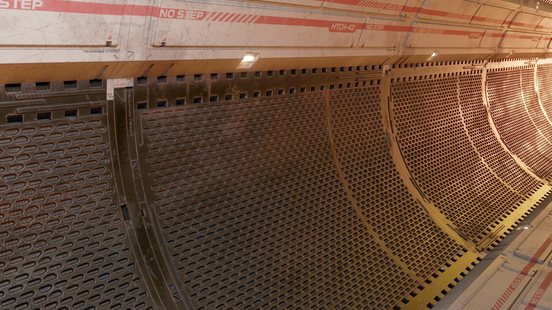 ArtStation - 4 Sci-fi corridor trim sheet textures - [White/Metal/Rust ...