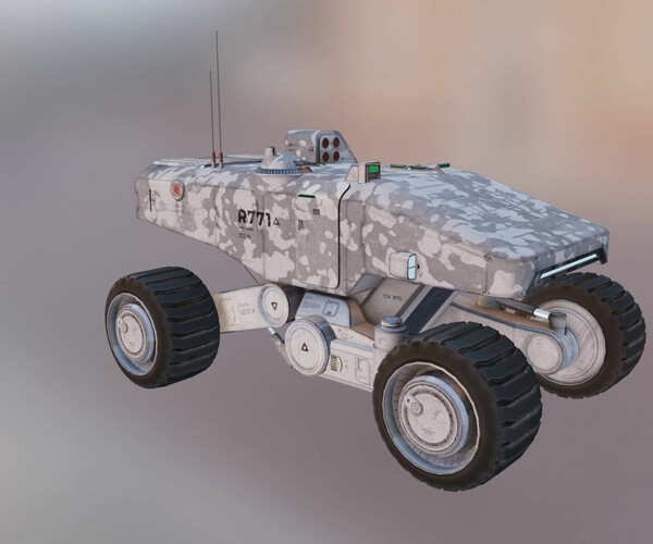 ArtStation - NASA Apollo Launch Scene With Military Vehicle | Game Assets