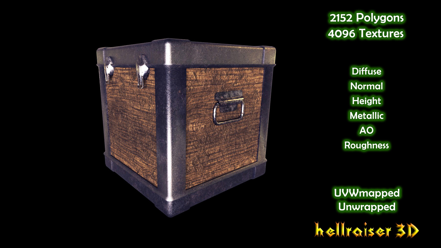 ArtStation - Crate - PBR - Textured | Game Assets