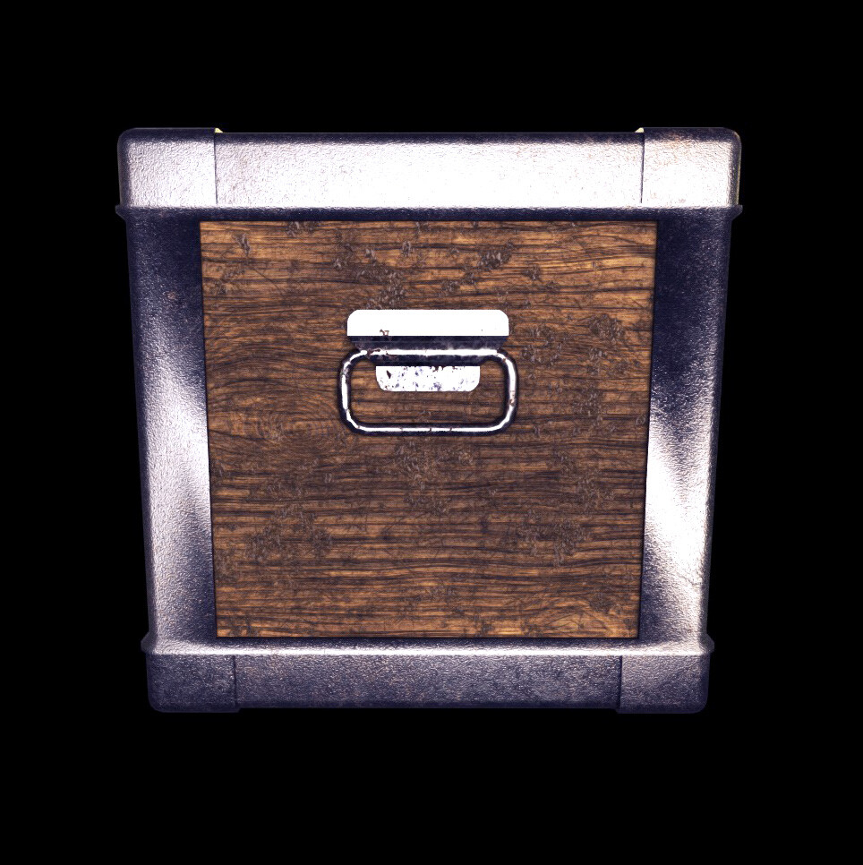 ArtStation - Crate - PBR - Textured | Game Assets