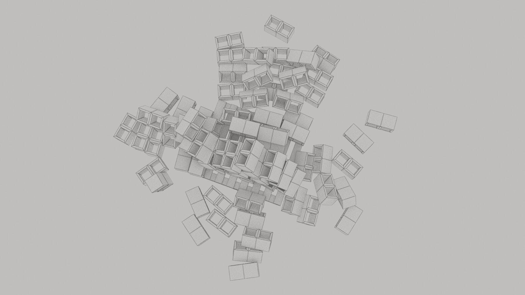ArtStation - Concrete blocks pallet pile 1 | Game Assets