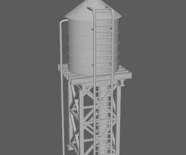 ArtStation - reservoir 3d _model_ PBR | Game Assets