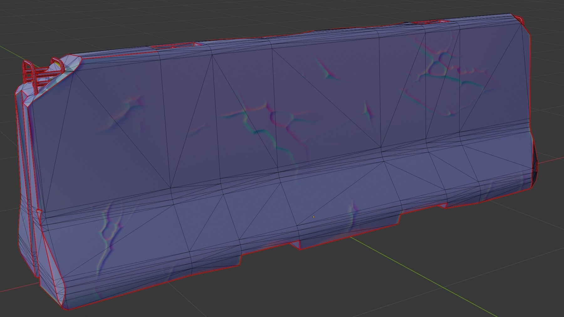 ArtStation - CONCRETE BARRIER | Game Assets